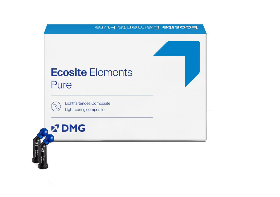 DMG Ecosite Elements - Shade A4 - 0.25g Safetips, 16-Pack | Universal Composite Syringes - Henry ...